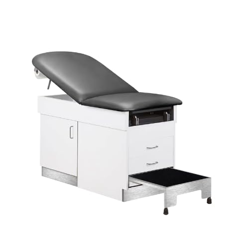 Amazon.com: GOTBRAN Medical Exam Table with Drawers, Built in Stool ...