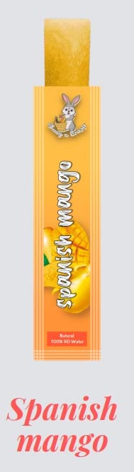 Juicy n Crazy Icepops Fruit Flavored Ice Bars (Spanish Mango) - Pack of ...