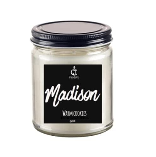 Amazon.com: Personalized custom Name Mason Candle mothers fall fathers ...