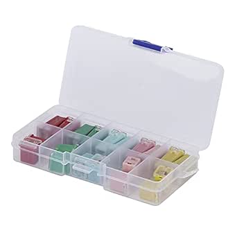 Automotive Tall Standard Profile JCASE Box Shaped Fuse Kit, 20 Pcs Car ...