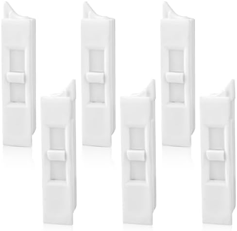 6pcs Window Tilt Latch Pairs Spring, Vinyl Plastic Tilt Latch ...