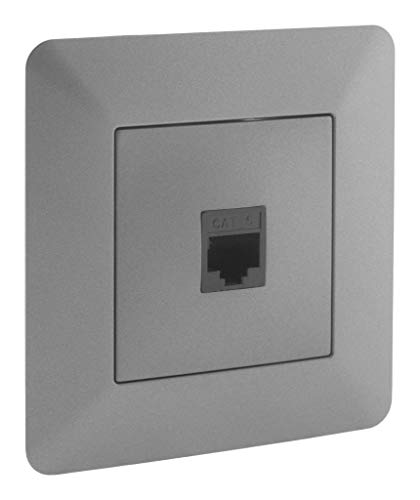 Artezo RJ45 CAT6 Titanium Network Socket – BigaMart