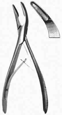 Bone Rongeurs, Adson - Straight tip, 8 inch , 20 cm - 1 ea: Workplace ...