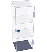 Amazon.com: DuvinDD Acrylic Display Case with Lock, Countertop Locking ...