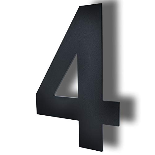 MOCAVI HS20 Modern House Number to Drive in, Anthracite RAL 7016 ...
