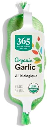 Amazon.com: 365 by Whole Foods Market, Organic Garlic Ali (3 Bulbs), 3 ...
