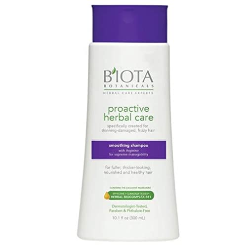 Amazon.com : BIOTA BOTANICALS Proactive Herbal Care Smoothing Shampoo ...