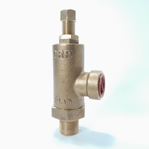Bronze Angle Type Pressure Relief Safety Valve 15mm / 20mm / 25mm ...