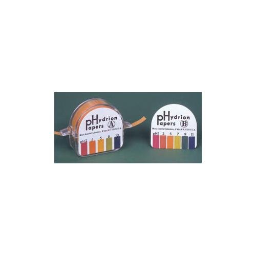 Micro Essential Hydrion 140 Wide Range Double Roll pH Test Paper ...