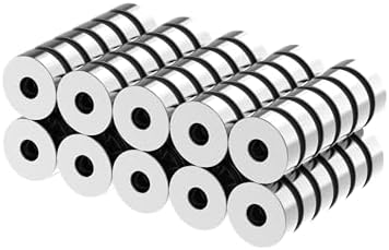 AplysiaTech Small Strong N52 Ring Magnets- 3/8" OD x 1/8" ID x 1/8 ...