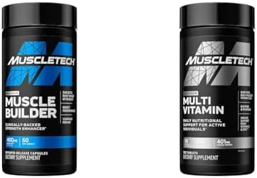 Amazon.com: MuscleTech Muscle Building & Multivitamin Supplement Bundle ...