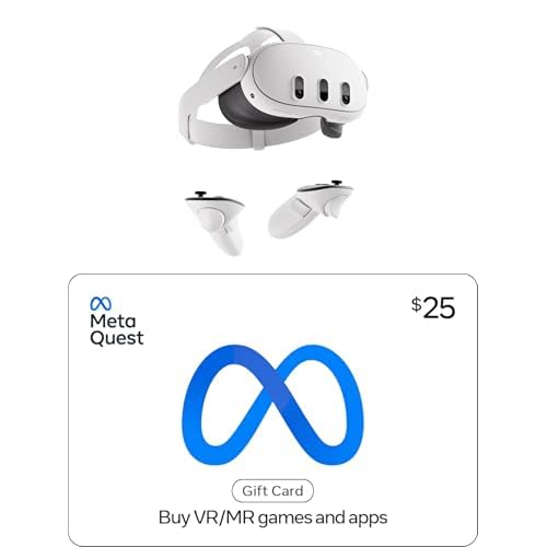Amazon.com: Meta Quest 3 512GB + Meta Quest Digital Currency $25 ...