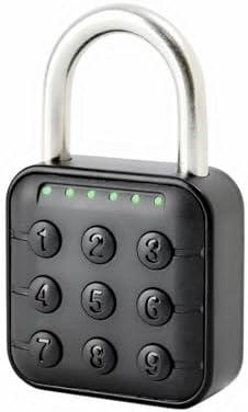 Combination Lock, 6 Digit Password Locker Lock Aluminum Alloy Code ...