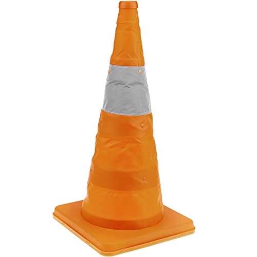PrimeMatik – Traffic cone with signaling reflector and 50 cm folding ...