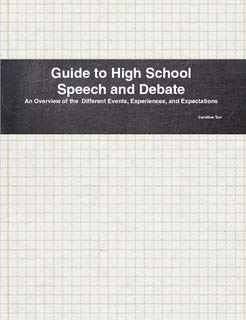 Guide to High School Speech and Debate: Caroline Tan: Amazon.com: Books