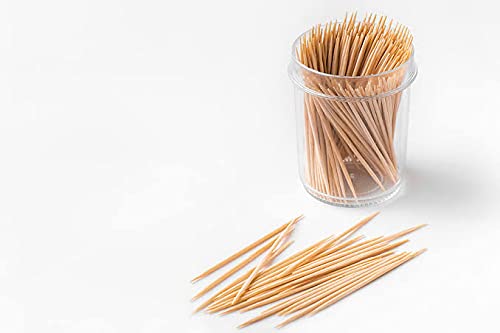 Wooden Bamboo Toothpicks Made of Birchwood (Pack of 10) : Amazon.in ...