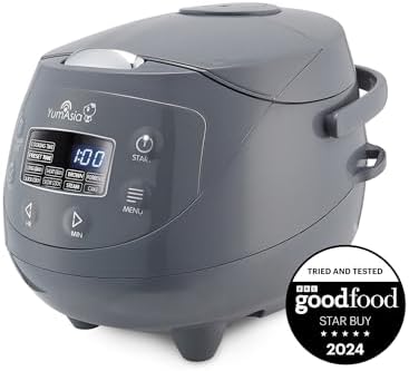 Amazon.com: Yum Asia Panda Mini Rice Cooker With Ninja Ceramic Bowl and ...