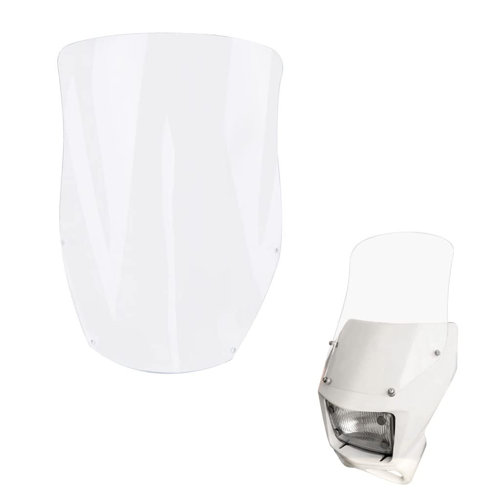 Mantt Windshield Fit for DR650 2002-2023, DRZ400S 2000-2023 DRZ400SM ...