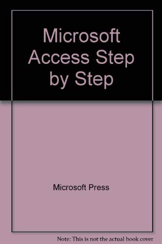 Buy Microsoft Access Step by Step Book Online at Low Prices in India ...