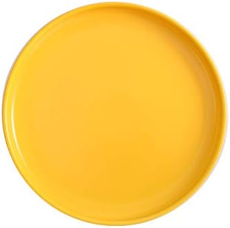 Amazon.com | Generic Solid color ceramic plate single or set of four ...