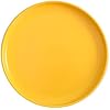 Amazon.com | Solid color ceramic plate single, dinner, dessert, salad ...