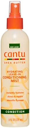 Amazon.com : Cantu Shea Butter Hydrating Leave In Conditioning Mist, 8 Fluid Ounce : Beauty ...