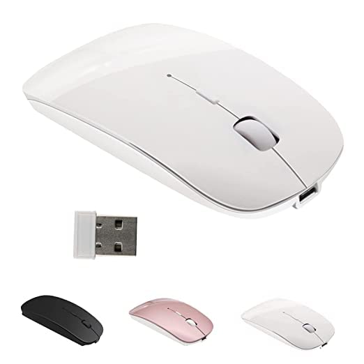 Amazon.in: Buy S.S.System Wireless Mouse 2.4GHz Rechargeable, Silent ...