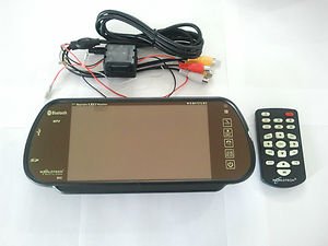 Worldtech 7 inch Rear View Mirror LCD Screen Monitor with Reverse ...