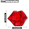 Amazon.com: LYFJXX Vase Fillers,150 pcs 16 * 22 mm Red Fake Crushed Ice ...