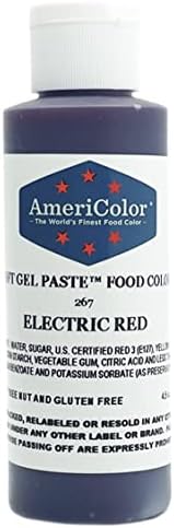 Amazon.com: AmeriColor Soft Gel Paste Food Color, 4.5-Ounce, Super Red
