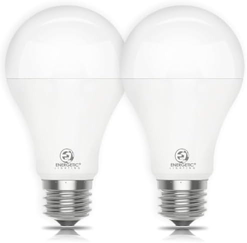 2 Pack 150 Watt Equivalent LED Bulb, Dimmable Super Bright Light Bulbs ...