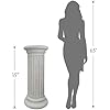 Amazon.com: LANDCHY Extra Large Greek Roman Column Statue 35.4''H With ...