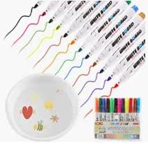 Amazon.com: Magical Water Brush 12 Color Dual Tip Pen Set, Magic Doodle ...