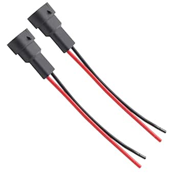 H11 H8 880 881 Male Headlight Socket Wiring Harness Connectors Wire for ...