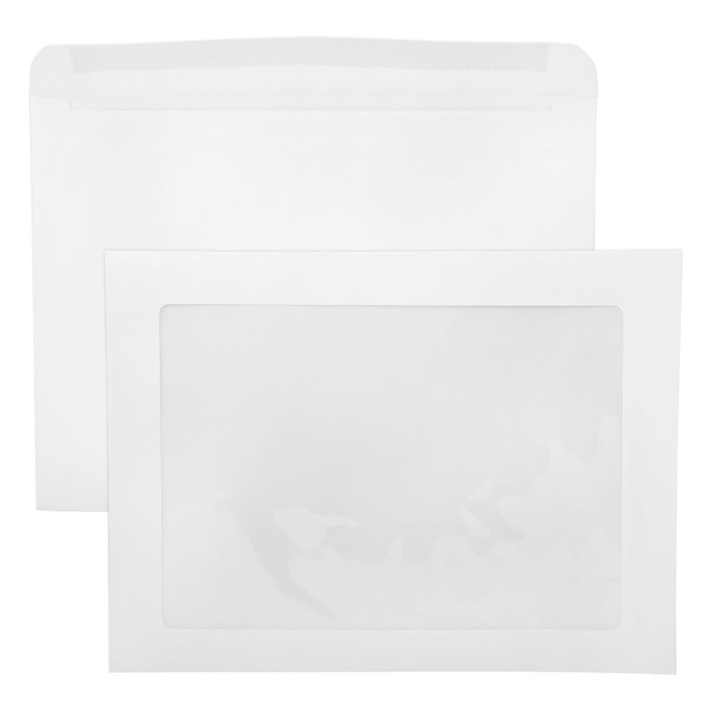 White 9 12 X 4 Window Envelopes Paper Envelopes American White