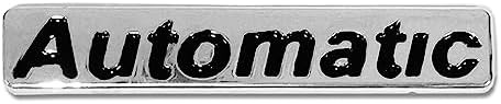 Uniqon (11 Cm Size) Silver Car Side Automatic Badge Logo/Decal Emblem ...