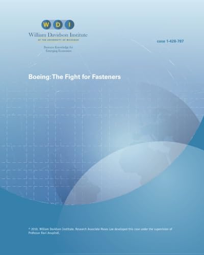 Boeing: The Fight for Fasteners: Anupindi, Ravi: 9781616744700: Amazon ...