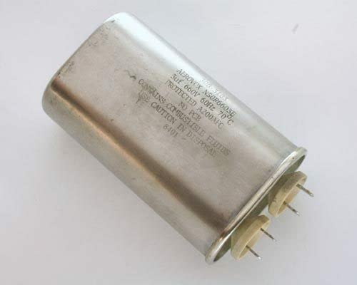 2X 3uF 660VAC Motor Run Capacitor 660V AC 3 mfd 3mfd 660 Volts Pump ...