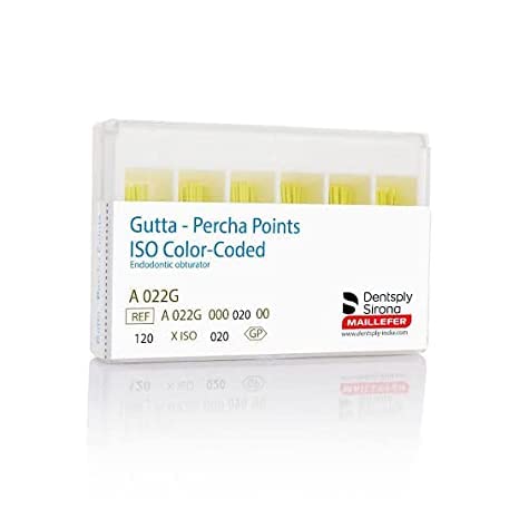 Dentsply Gp Point 6% 20 Size Yellow | Set Of 6 Box | Dentsply Gp Point ...