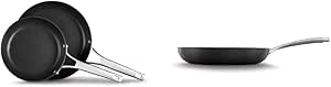 Amazon.com: Calphalon Premier Hard-Anodized Nonstick Frying Pan Set, 8 ...
