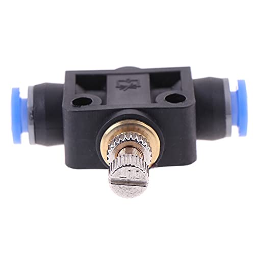 Buy 6MM Pneumatic Air Flow Controller Valve Pneumatic Brass Flow ...