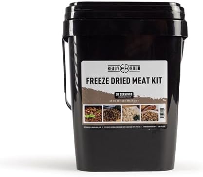 Amazon.com: Ready Hour Freeze-Dried Meat Kit (20 Servings), Emergency ...