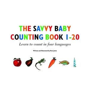 The Savvy Baby Counting Book 1-20: Rose Jones: 9780967750606: Amazon ...