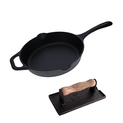 Top 10 Victoria Cast Iron Skillet of 2022 - Katynel