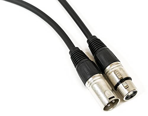 Snapklik.com : Gearlux 50-Foot 3-Pin Male-to-Female DMX Cable