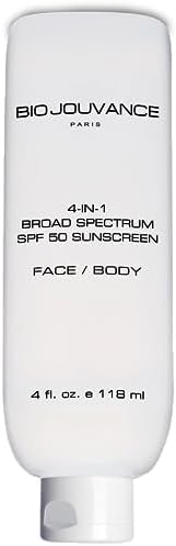 Amazon.com: BIO JOUVANCE PARIS - 4 In 1 Sunscreen SPF 50 4oz / 120ml ...