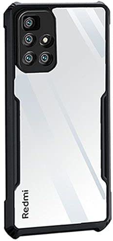 HighFeel Back Cover for Mi Redmi 10 Prime, Shockproof Bumper Crystal ...