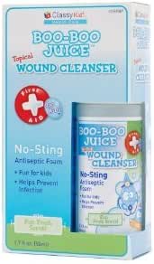 Amazon.com: Boo Boo Juice Topical Antiseptic Foam Wound Cleanser for ...