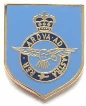 Royal Air Force RAF Crest - MOD Military Approved RAF Enamel Pin Badge ...