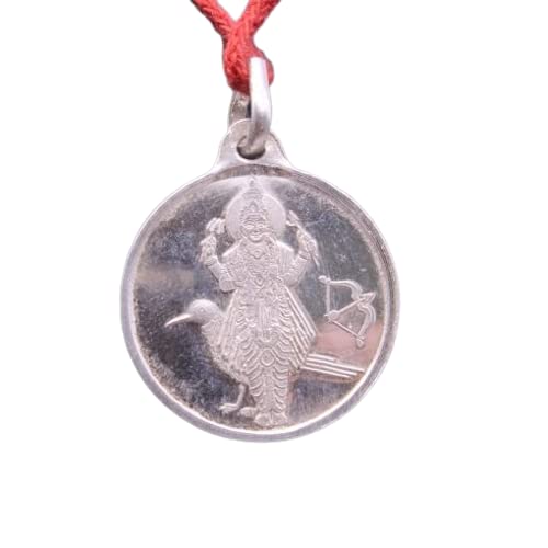 Shani Yantra Locket in Silver – 5 Grams : Amazon.in: Jewellery